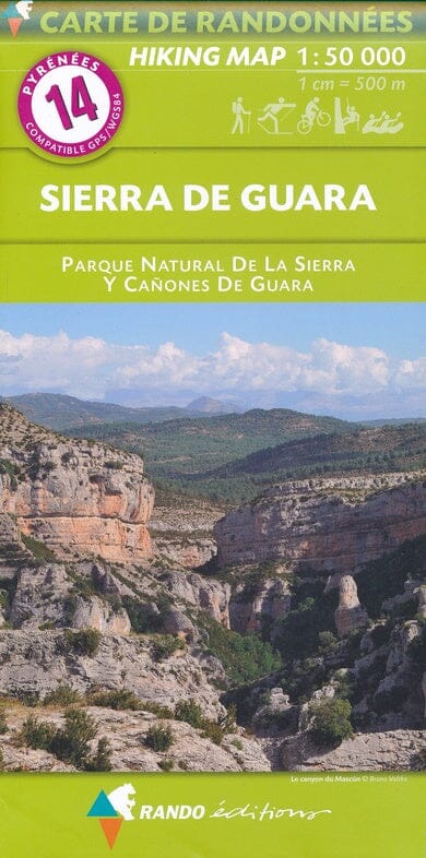 Carte de randonnée n° 14 - Sierra de Guarra : Parque natural de la Sie ...
