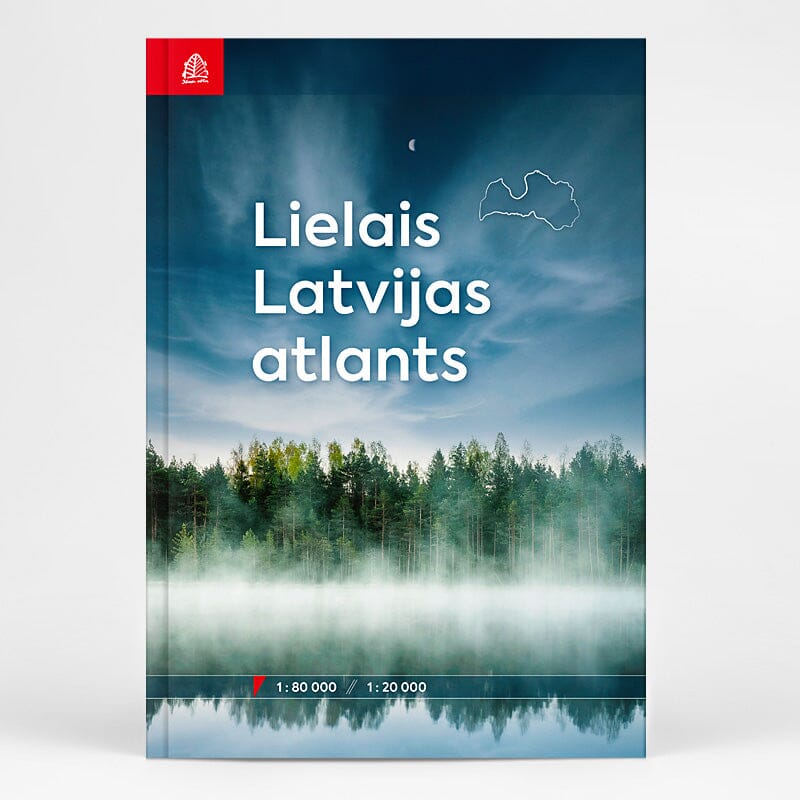 Road atlas of Latvia | Jana Seta – Cartovia