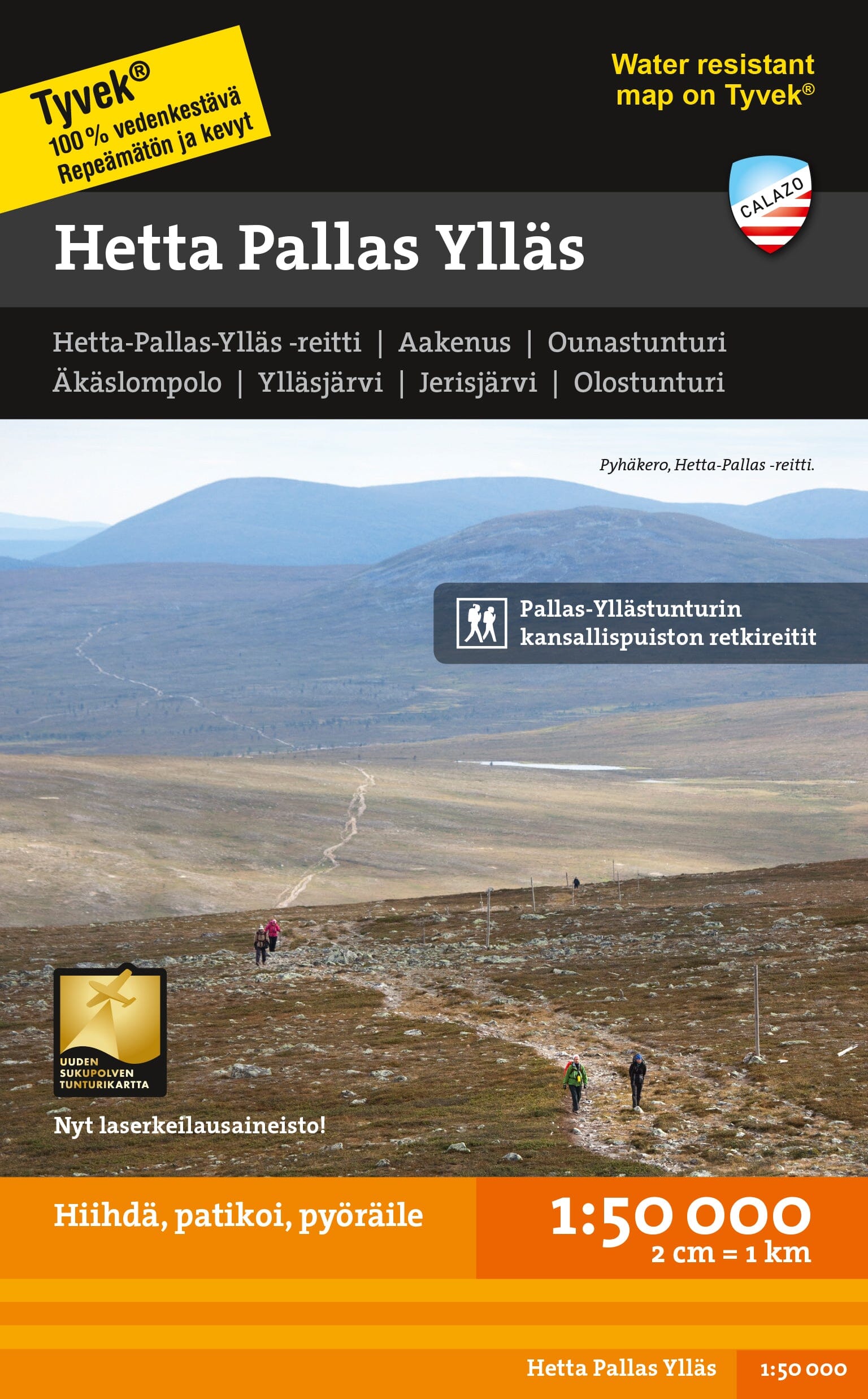 Outdoors Map - Hetta Pallas Ylläs (Finland) | Calazo – Cartovia