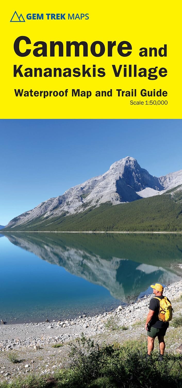 Hiking map - Canmore & Kananaskis village (Alberta) | Gem Trek – Cartovia