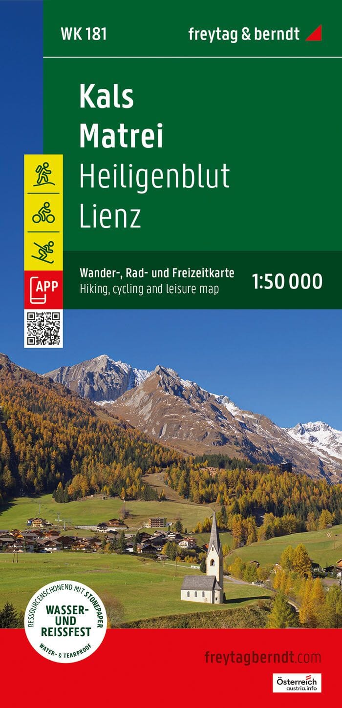 Hiking map - Kals, Heiligenblut, Matrei, Lienz (Italian Alps) No. WK18 ...