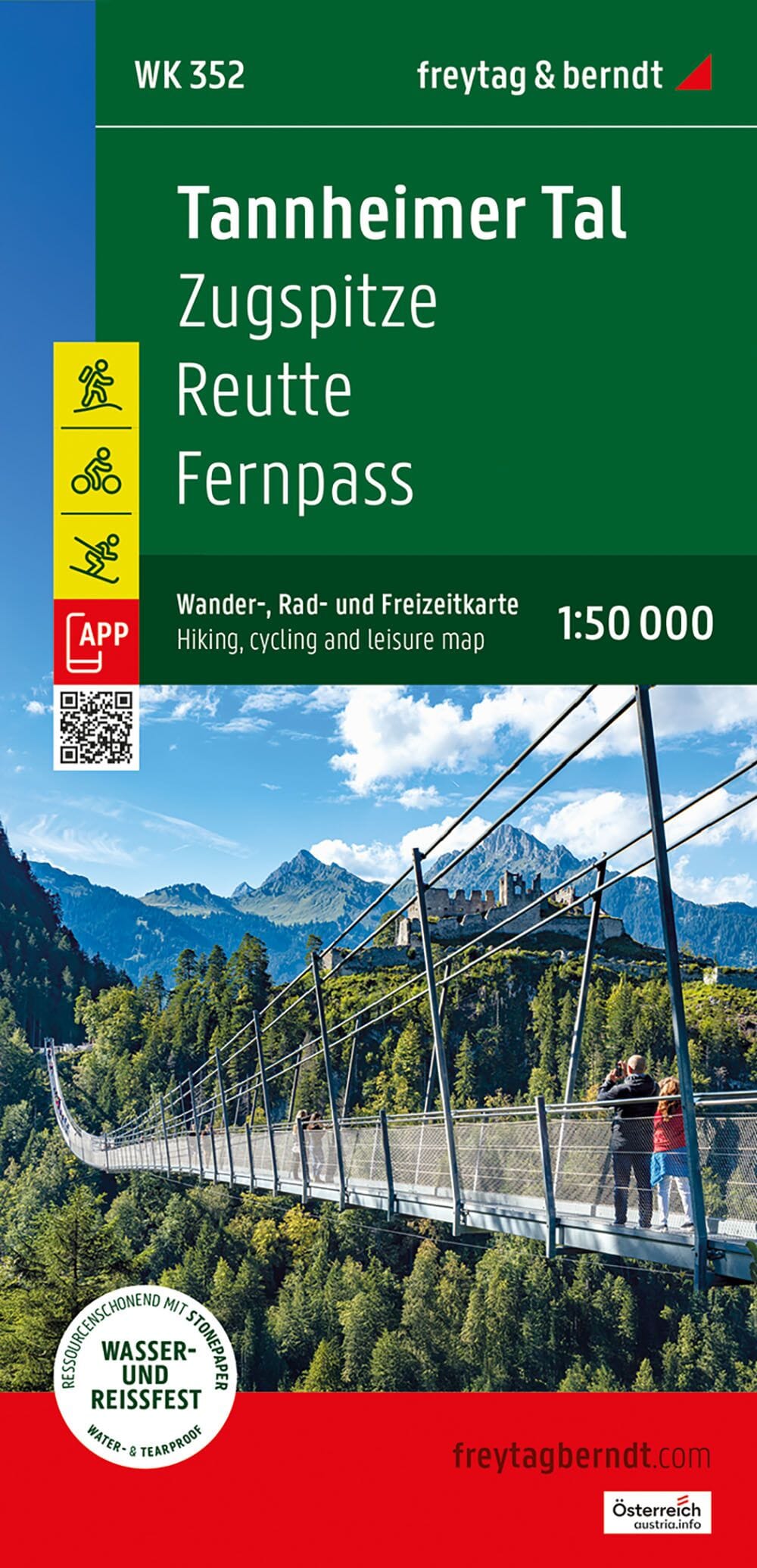 Hiking Map Ehrwald Lermoos Reutte Tannheimer Tal Germany No Hiking Map Ehrwald Lermoos Reutte Tannheimer Tal Germany No