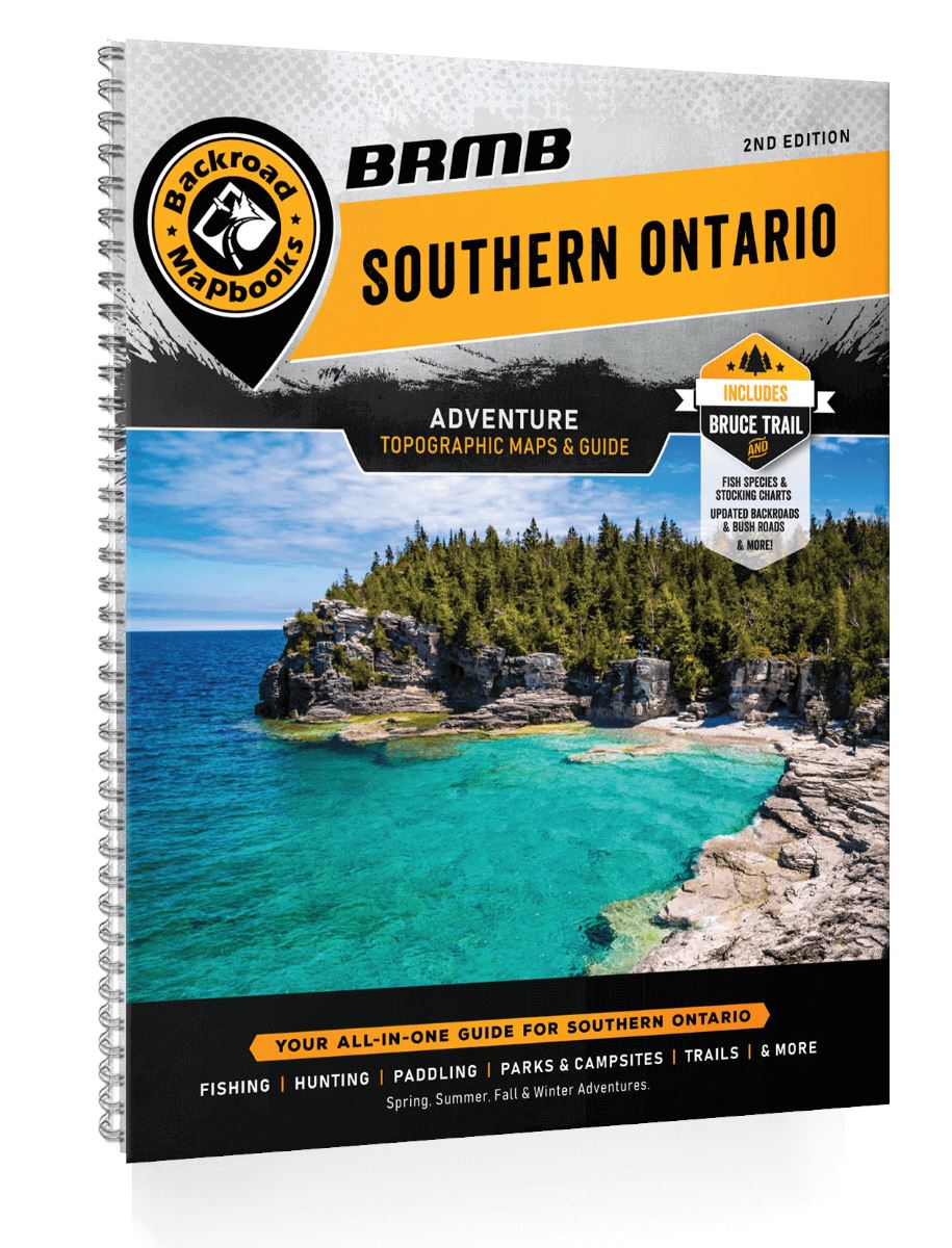 Southern Ontario ON MapBook | Backroads Mapbooks – Cartovia - Le voyage ...