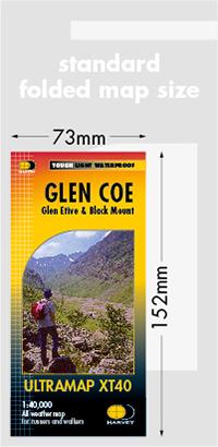 Hiking map - Glen Coe XT40 | Harvey Maps - Ultramap – Cartovia