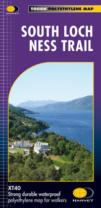 Hiking map - South Loch Ness Trail XT40 | Harvey Maps - National Trail ...