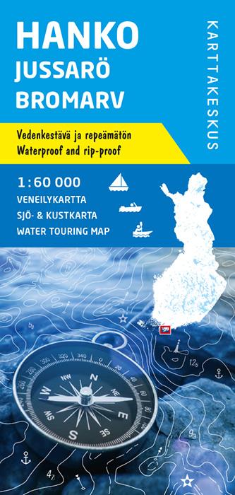 Map No. 1 - Hanko JusSarö Bromarv (Finland) | Karttakeskus – Cartovia