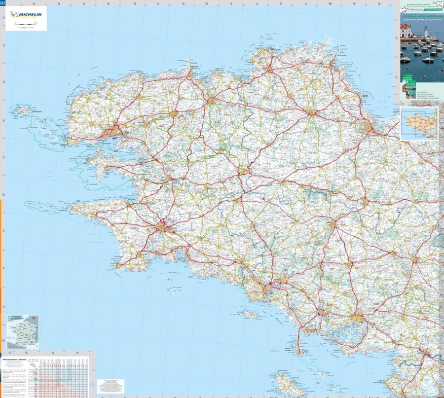 Michelin - Maps of the regions of France – Cartovia