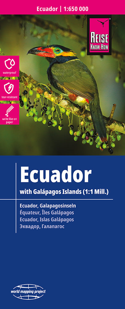 Road map - Ecuador | Reise Know How – Cartovia