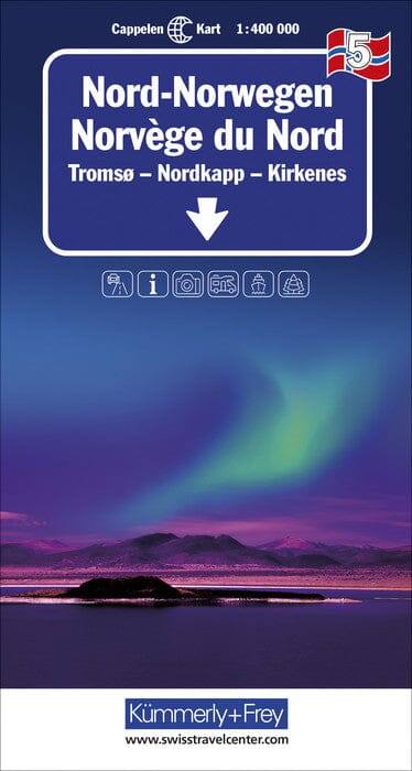 Road map No. 5 - North Norway (Tromso, North Cape, Kirkenes) | Kümmerl ...
