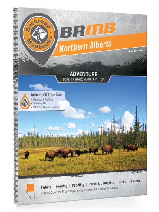 Northern Alberta MapBook | Backroads Mapbooks – Cartovia