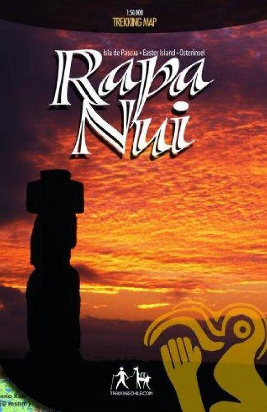 Rapa Nui / Easter Island: Travel and Trekking Map | Trekking Chile ...