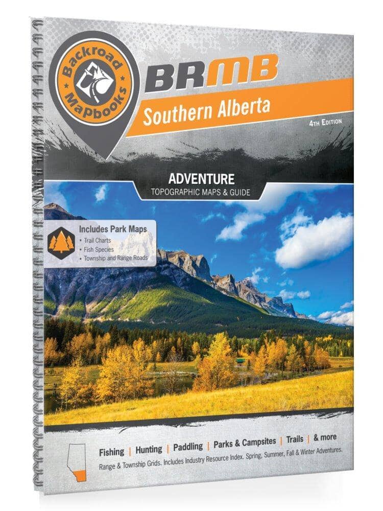 Southern Alberta mapbook | Backroads Mapbooks – Cartovia